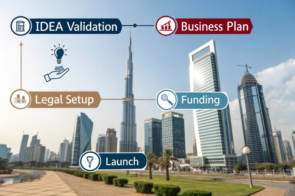 Pasos para Crear una Startup Tecnológica en Dubái